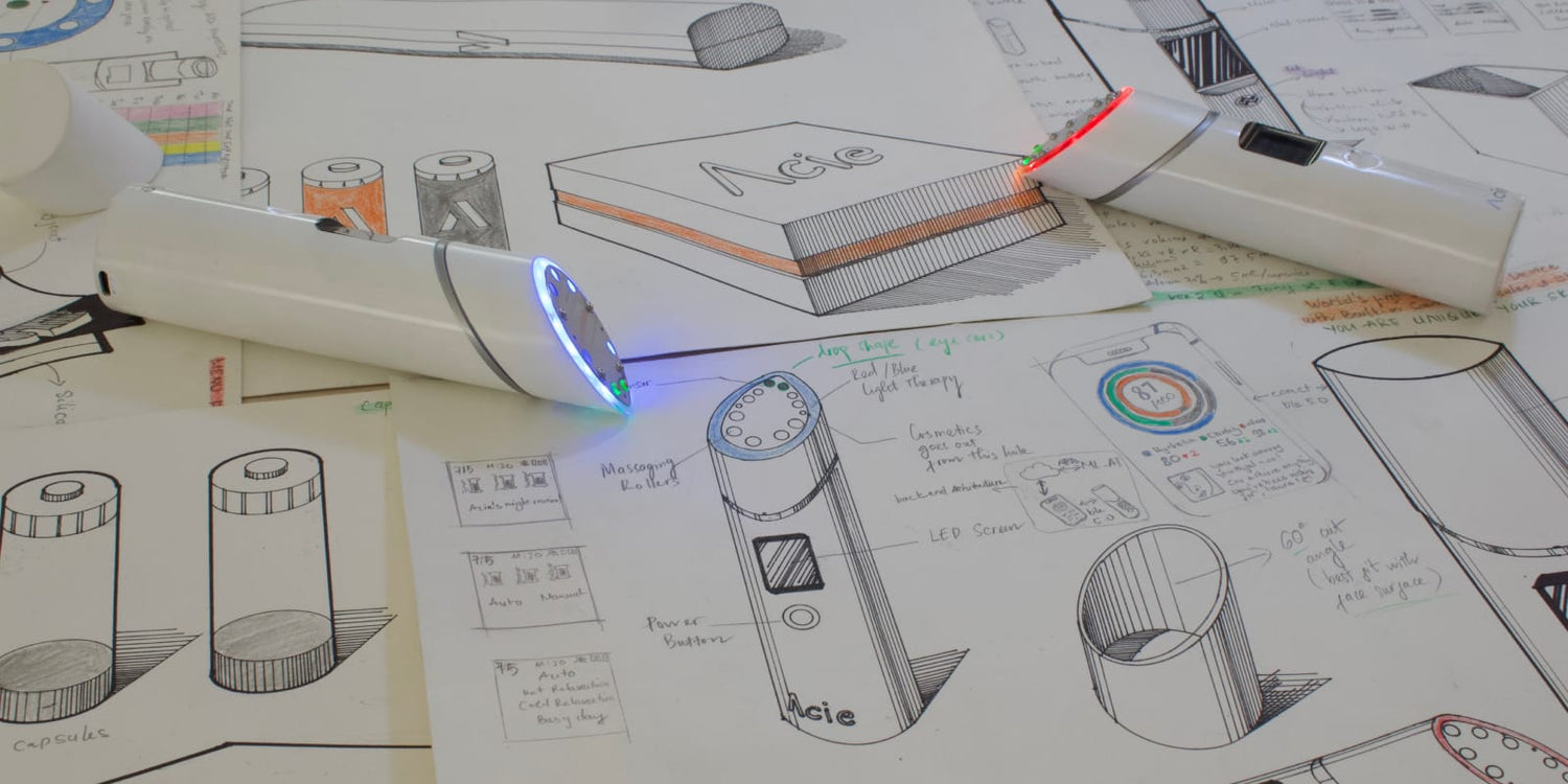 World's first AI Skincare Device with Built-in Capsules and Analyzer – Acie