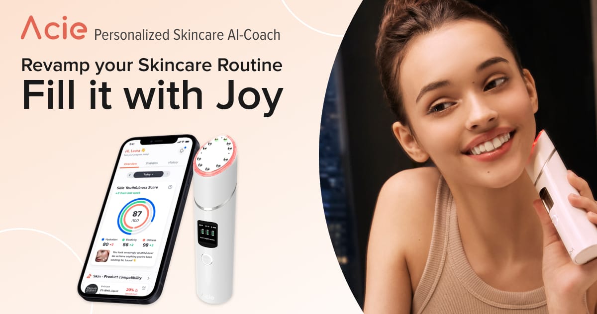 World's first AI Skincare Device with Built-in Capsules and Analyzer – Acie
